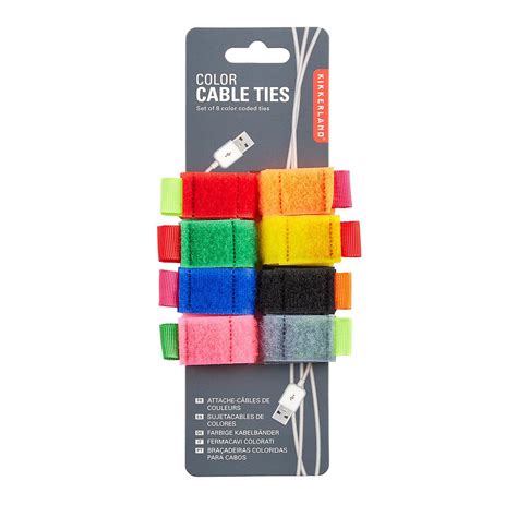Hook And Loop Cable Ties The Container Store