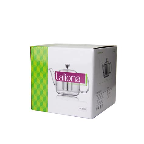 Buy Glass Tpot Ss Filter Square 400ml Tealand