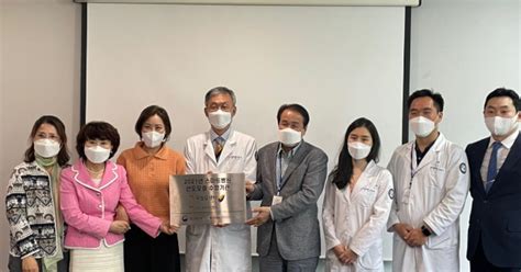 용인정신병원 스마트병원 선도모델 개발 지원사업 선정 현판식 개최