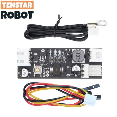 Single 12V 0 8A DC PWM 2 3 Wire Fan Temperature Control Speed