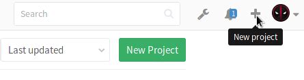 Create Project Gitlab Basics Help GitLab