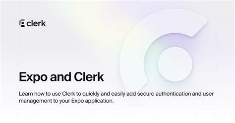Expo And Clerk