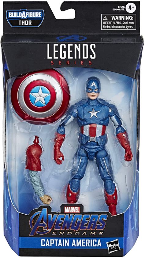 Marvel Legends Series Capitão América Oficial Licenciado Shoptoys