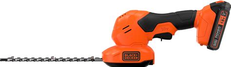 Black & Decker BCSS18D1 Aku nůžky na trávu/keře 18 V/2,0 Ah Li-Ion ...