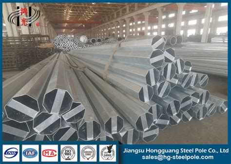 30ft 35ft 40ft Octagonal Steel Tubular Electric Light Pole For
