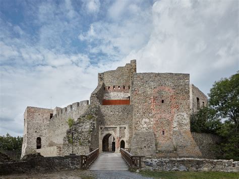 Atelier R Creates Corten Tourist Routes Around Ruins Of Helfštýn Castle