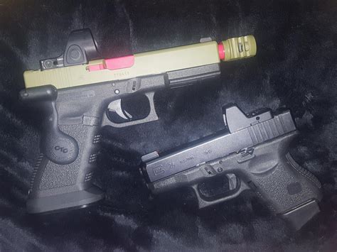 Jlmachining Glocktoberfest 50 Rmr Cuts G26 Took A Week And The G17 Two Weeks But I Had Them Do