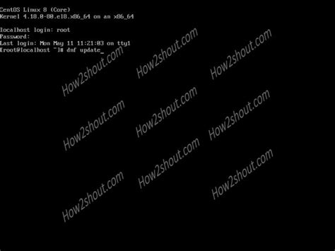How to download and install CentOS 8 minimal server version - LinuxShout