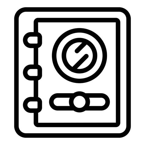 Room Door Icon Outline Vector House Shelter 24240203 Vector Art At