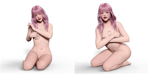 Naked Afraid Pose Pack For G9 Daz Content By Oomphy