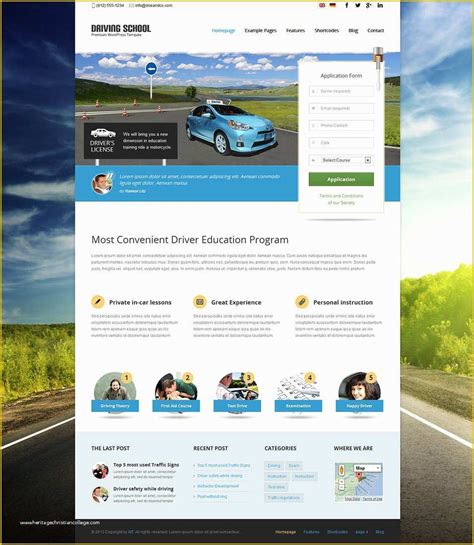 53 free responsive dreamweaver templates heritagechristiancollege