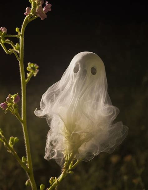 Premium Photo A Ghost Is Seen In A Field Of Grass