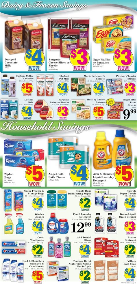 Print Weekly Specials