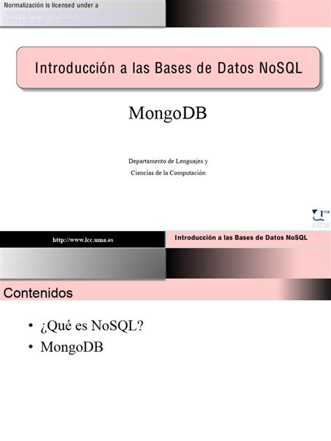 Nosql Mongodb Bueno Pdf Mongo Db No Sql
