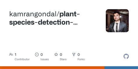 Github Kamrangondalplant Species Detection Opencv Tensorflow