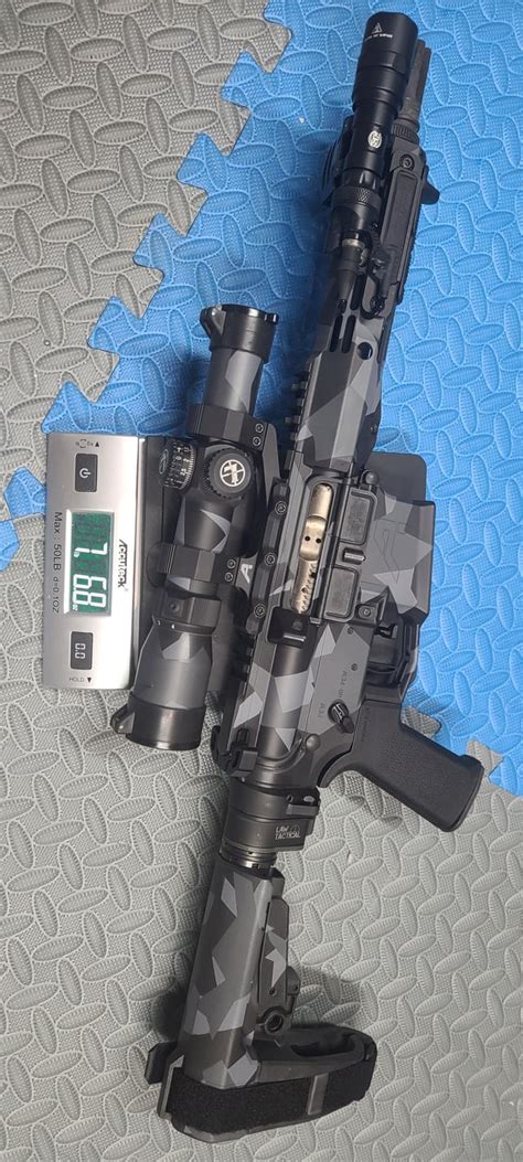 My Lightweight 300blk Without The Aac 762 Sd Can And Mag Its A Mere 7lbs 6 8oz Not Quite Honey