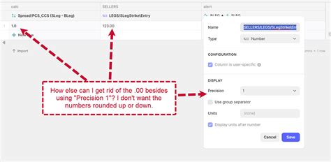 🤔 How To Remove 00 From Math Column Numbers Without Rounding Updown With Precision 1 W