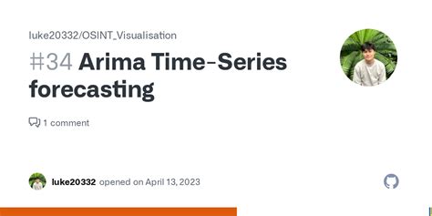 Arima Time Series Forecasting Issue Luke Osint
