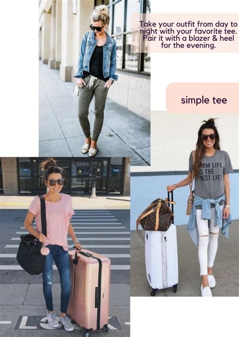 Travel Outfits Traveling Outfit Ideas For Women Comfy Travel Clothes