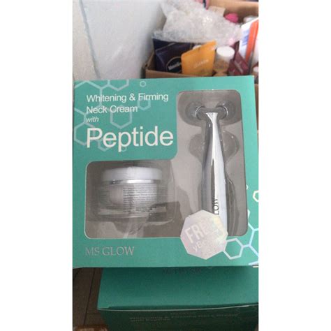 Jual Ms Glow Whitening And Firming Neck Cream Shopee Indonesia