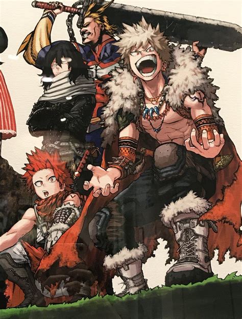 Mha Class 1 A Official Art