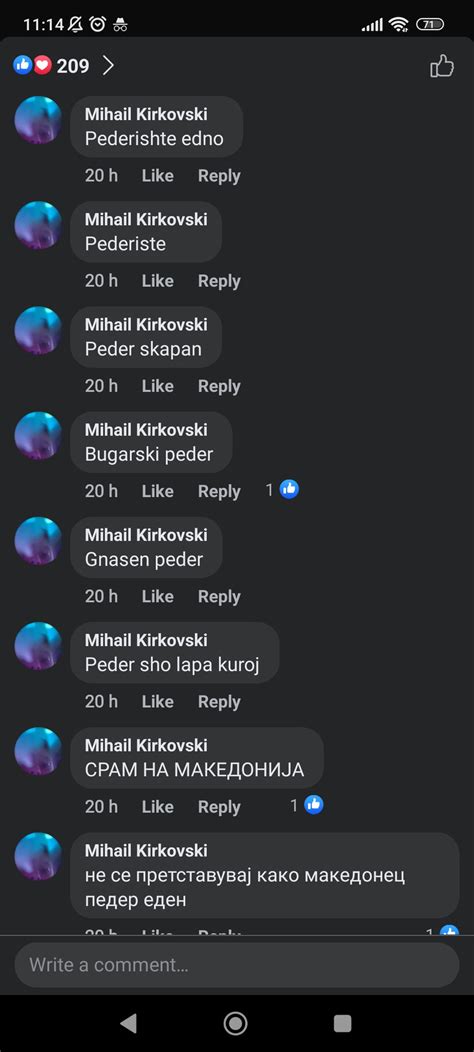 Скриена Камера On Twitter на постот на Гарванлиев дека се свршил