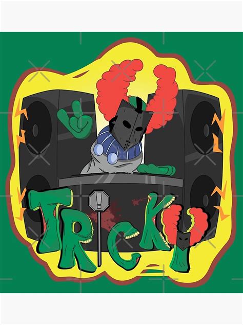 Tricky Fnf Mod Character Graffiti Photographic Print For Sale By