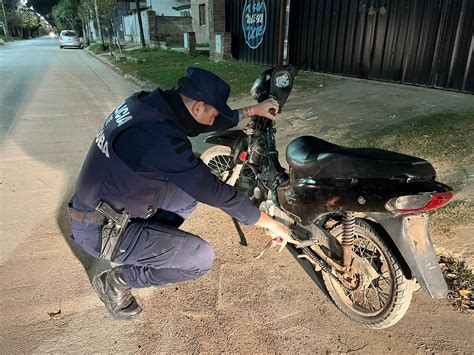 Recuperaron 2 Motos Que Habían Sido Robadas El Diario Del Centro Del País