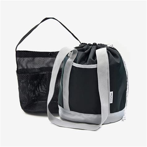 가나수영복 피닉스 투인원 수영가방 블랙그레이 Psb 700 Bkgr 수영가방 위시버킷