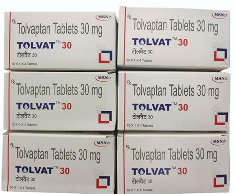 Tolvaptan 30 Tolvat 30 At ₹ 743 73 Strip Tolvaheal Tablets In