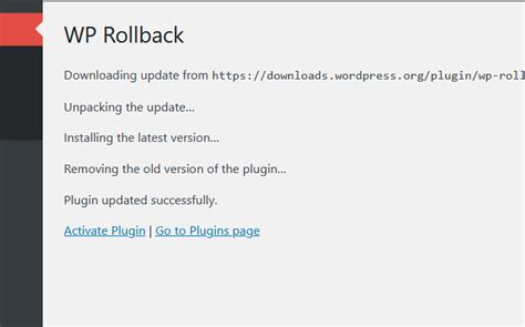 how to rollback undu wordpress themes and plugins wp rollback nst