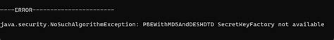 【已解决】使用jasypt的jar对文本加密的时候，提示curitynosuchalgorithmexception错误怎么解决 凯哥java Powered By 凯
