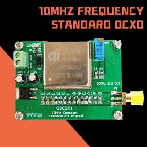 New 10mhz Ocxo Frequency Standard Reference Module Board 10mhz Output For Radios Ebay