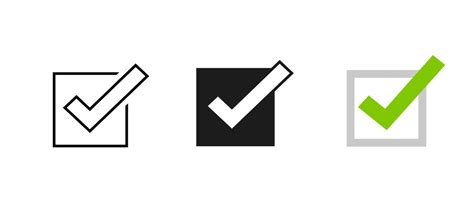 Green Tick Box Vector Images Over 5 100