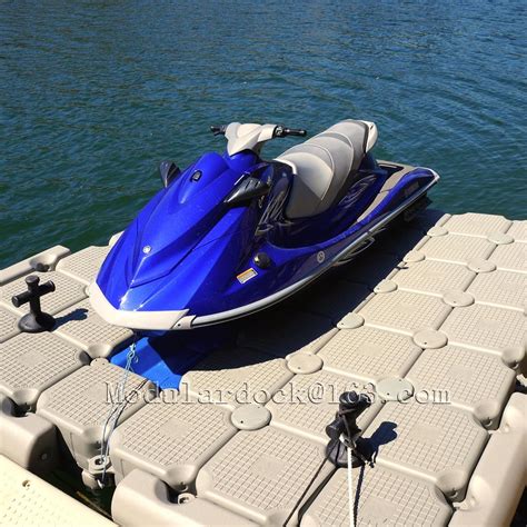 Jet Ski Dock Floating Pontoon JIAYI MARINE JIAYI China Trading Company Boats Ships
