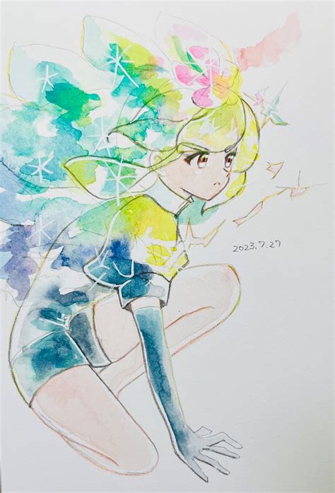 Watermelon Tourmaline Houseki No Kuni Drawn By Terutsunwheat