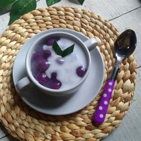 Resep Bubur Candil Ubi Ungu Sederhana Rumahan Di Yummy App