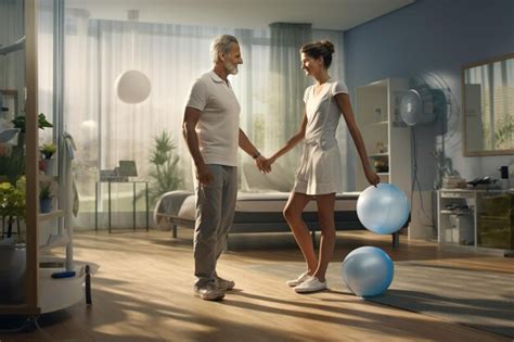 Premium Photo Physical Therapists Guiding Patients Through Exerc 00634 03