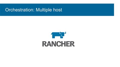 Docker And Rancher Ppt