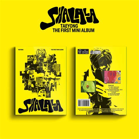 Pre Order Taeyong The 1st Mini Album Shalala Archive Ver Sm