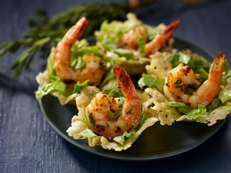 Shrimp Caesar Salad In Parmesan Cups Panera Bread