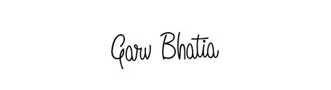 97 Garv Bhatia Name Signature Style Ideas Creative Esignature