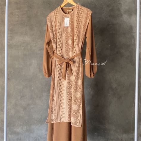 Jual Miaviid Kinan Dress Gamis Lebaran Kondangan 2024 Terbaru