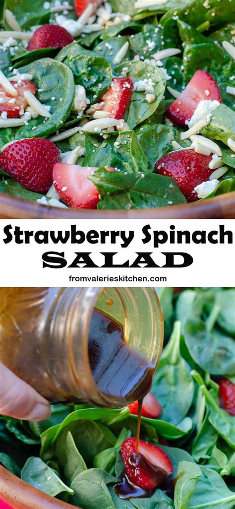 Strawberry Spinach Salad With Honey Balsamic Vinaigrette Artofit