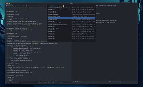Screenshot Polishing My Emacs Who Said An Old Tool Cant Look Modern Remacs