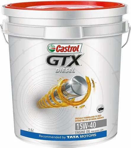 Castrol Gtx Diesel 15w 40 Bucket Of 7 5 Litre At ₹ 3244 Litre In