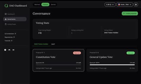 How To Create A Proposal Q Dao Tools Documentation