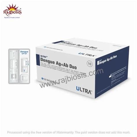 S D Biosensor Rapid Test Kit For Hospital Path Lab At Rs 49 Piece In Jaipur
