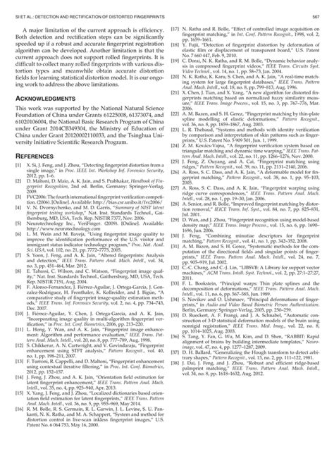 detection and rectification of distorted fingerprints pdf