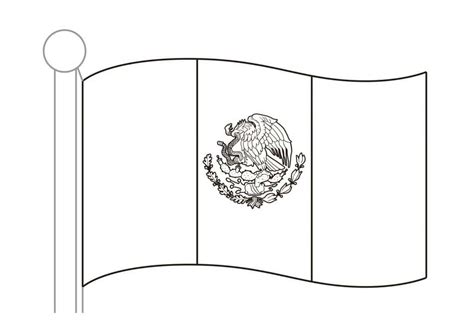 Dibujos De Escudo De México Para Colorear E Imprimir Coloringlib